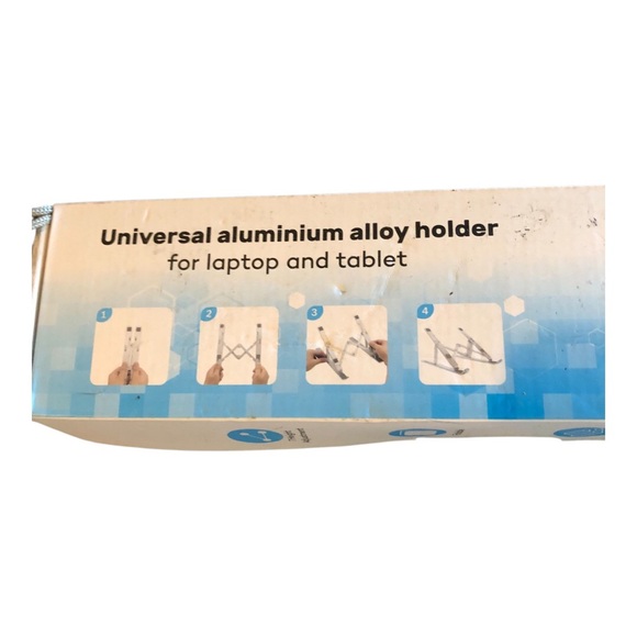 Other | Nwt Aluminum Universal Alloy Adjustable Laptop Tablet Stand ...